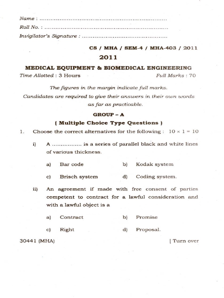 Medical Equipment & Biomedical Engineering | PDF