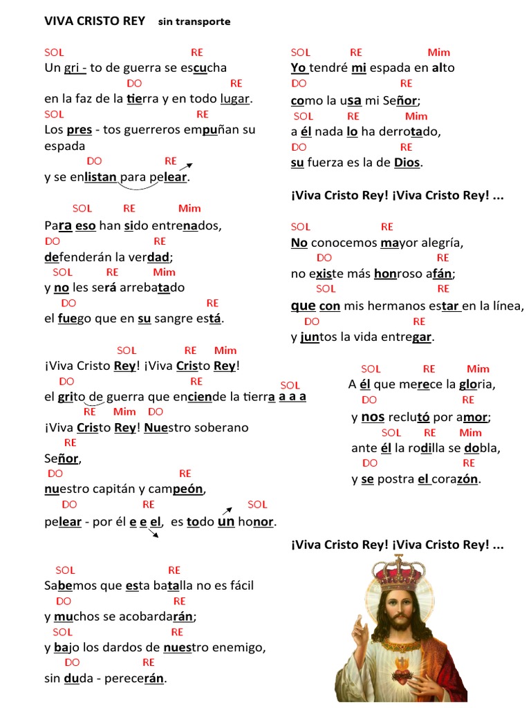 Viva Cristo Rey | PDF | Cristo (título)
