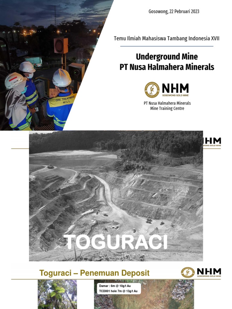 2023 - 4. Overview Underground - PT NHM | PDF