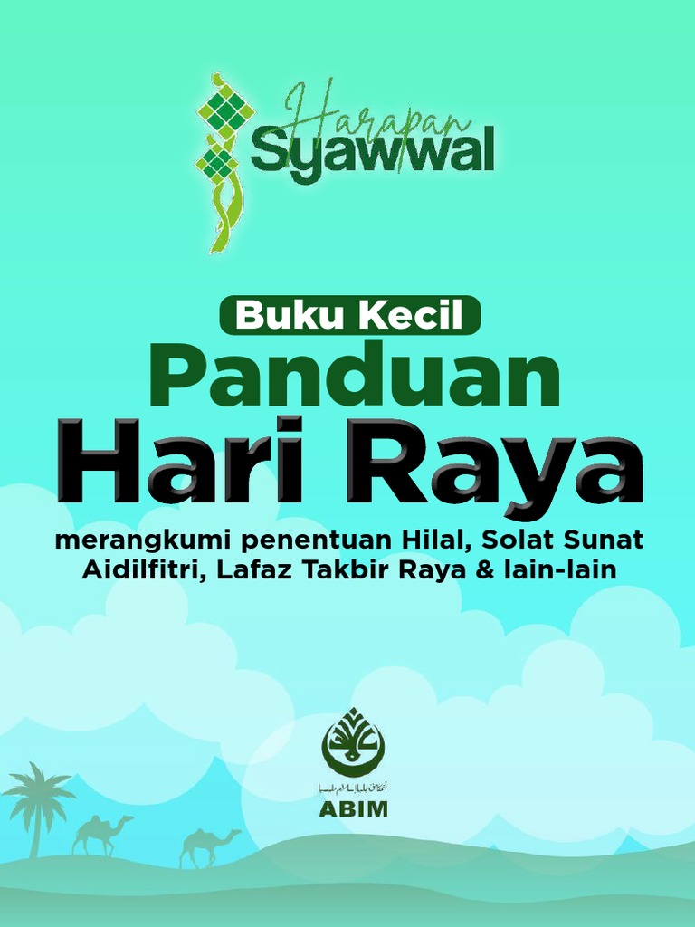 (Buku Kecil) Panduan Hari Raya - Compressed - 230421 - 113801 | PDF