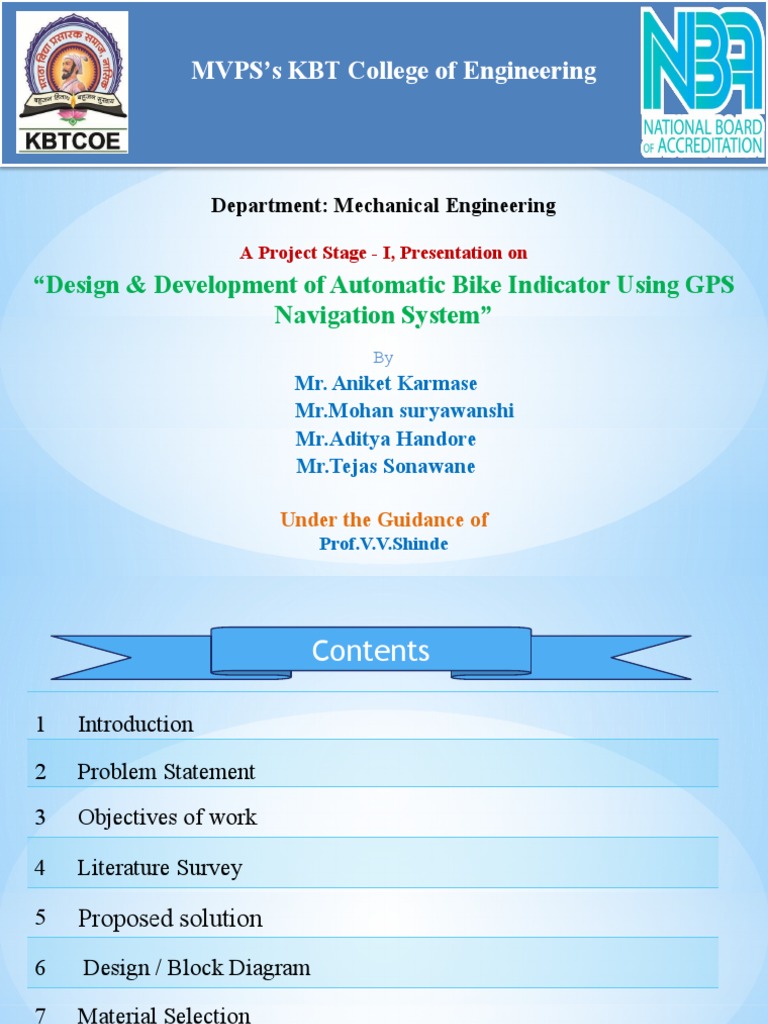 Automatic Bike Indicator | PDF | Global Positioning System | Motorcycle