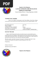 PNP Booking Form 2 | PDF | Criminal Justice | Crime & Violence