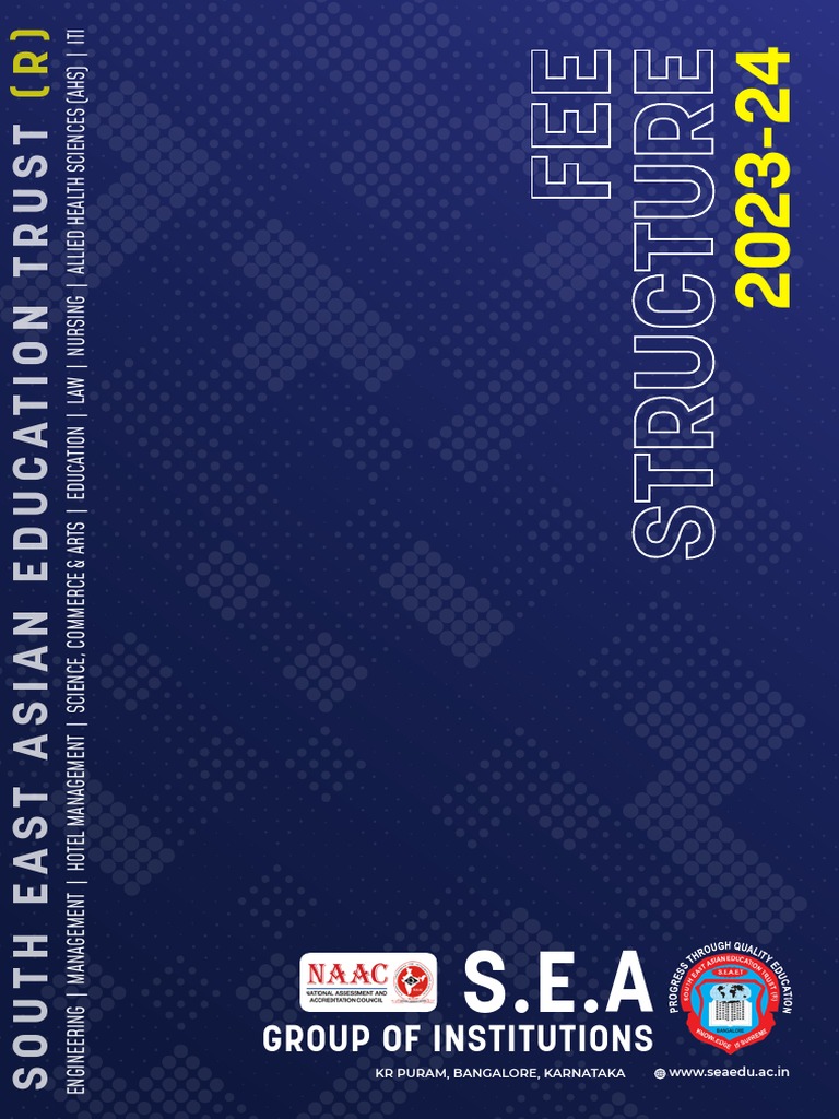 SEA Fee 2023-24 | PDF | Engineering | Artificial Intelligence