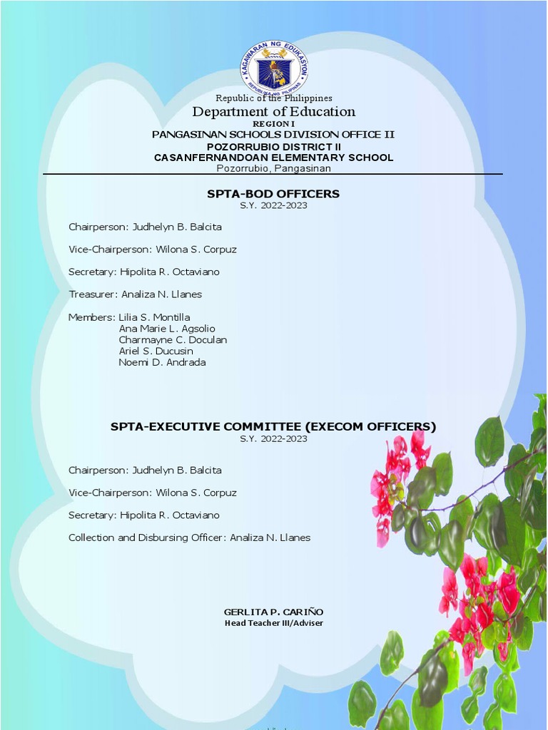 Spta Officers | PDF