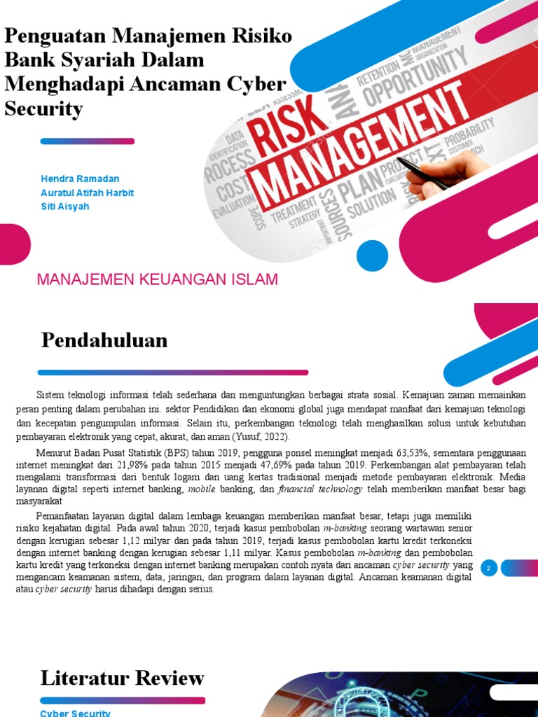 Penguatan Manajemen Risiko Bank Syariah Dalam Menghadapi Ancaman | PDF ...