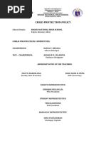 Barangay Cbjip Sample | PDF | Child Abuse | Violence