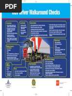 Van/LGV Driver Walk-Around Checklist | PDF | Vehicles | Truck