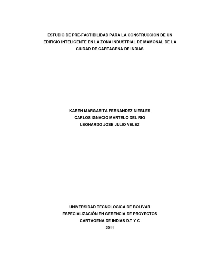Edificios Inteligentes En Colombia Pdf