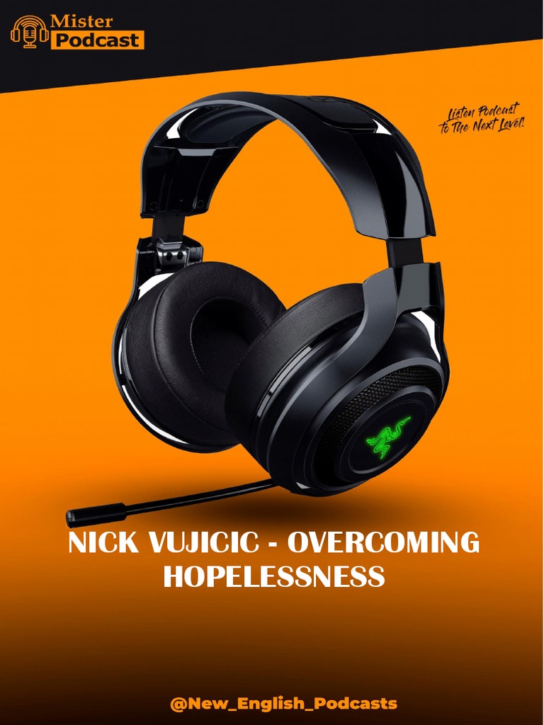 Nick Vujicic Overcoming Hopelessness Pdf