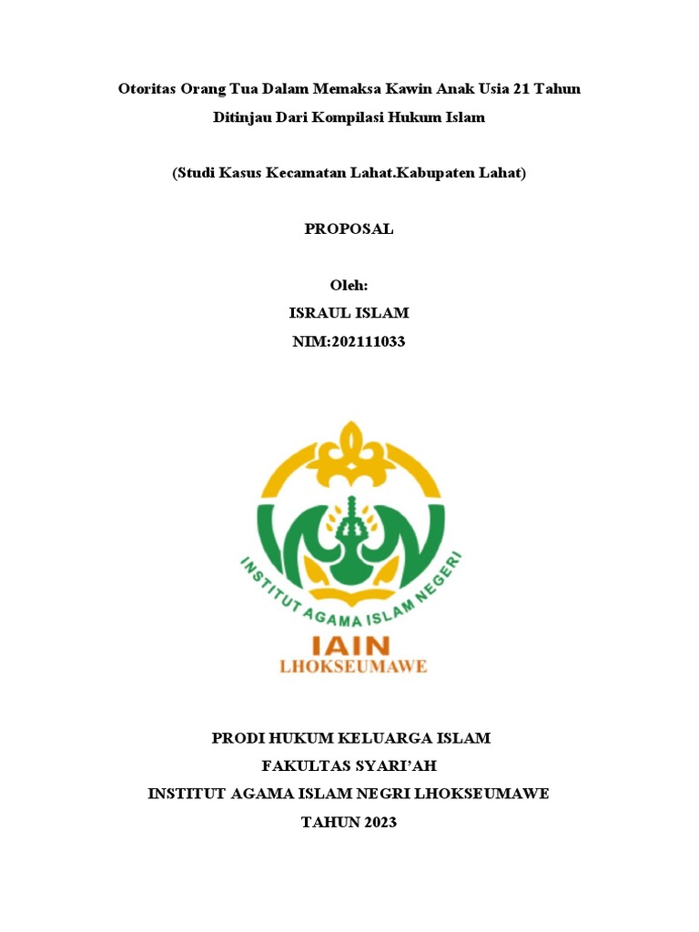 Contoh Proposal | PDF