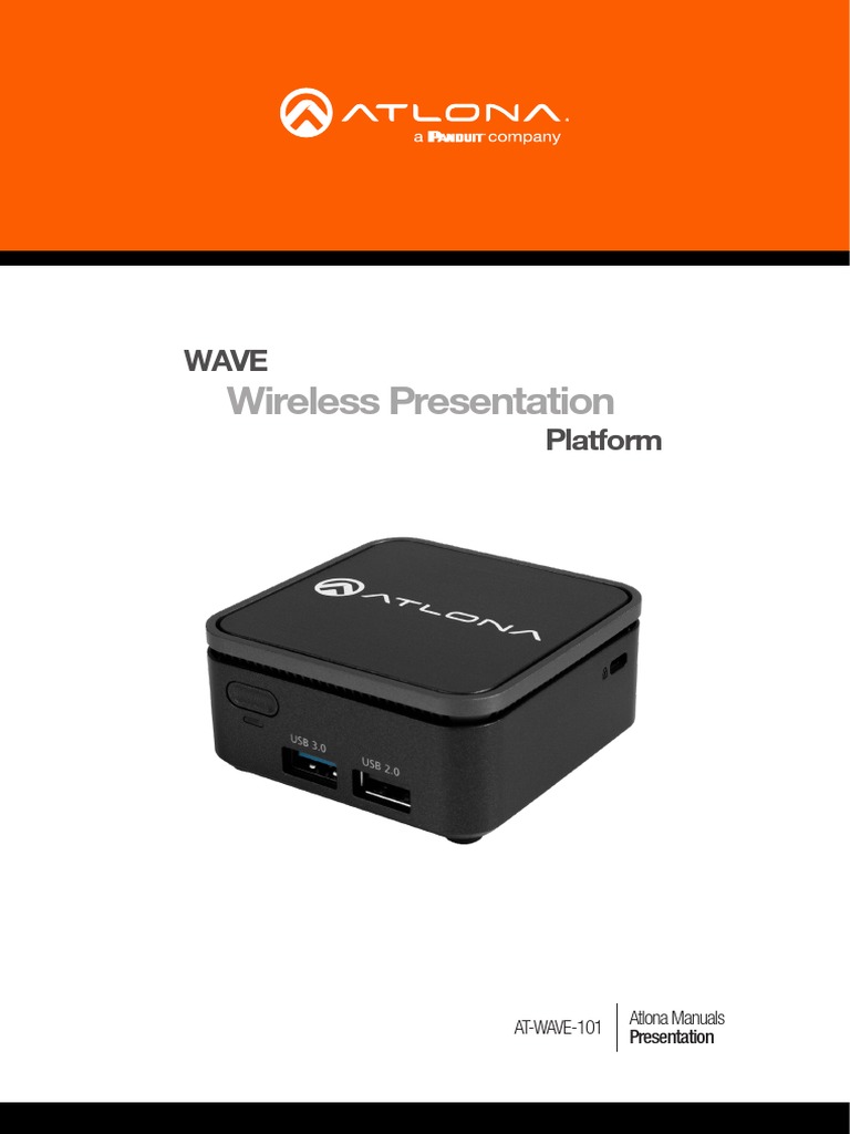 AT-WAVE-101 Manual | PDF | Computer Network | Ip Address