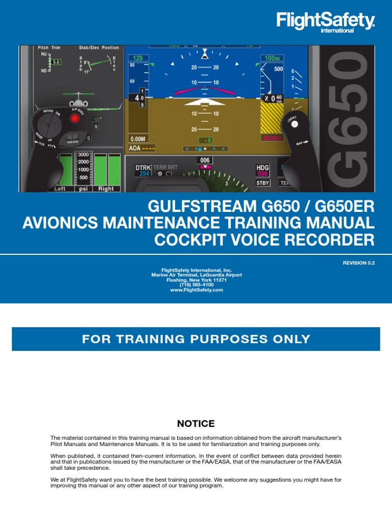 G650 Amtm 05 CVR | Download Free PDF | Flight Recorder | Microphone