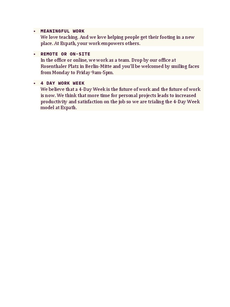 Meaningful Work | PDF