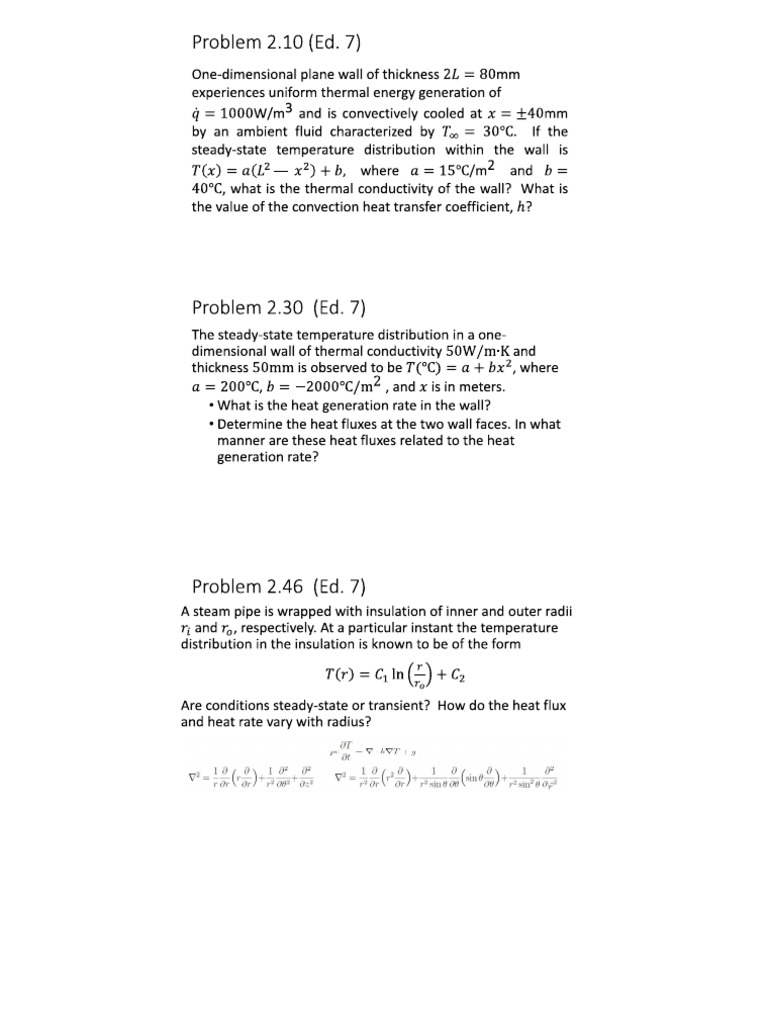 CH 2 - Example - Problems | PDF