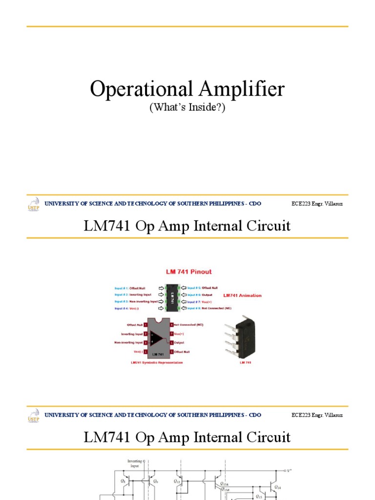 7 Practical Operational Amplifier (White Box) | PDF | Operational ...