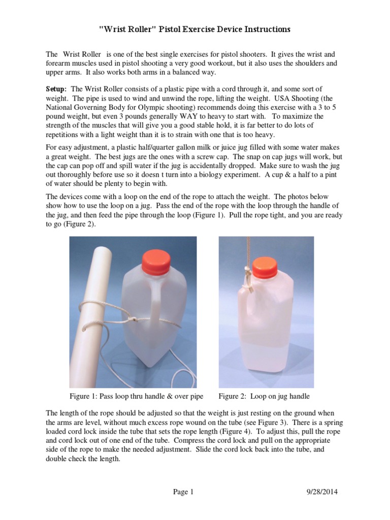 Wrist Roller Instructions | PDF