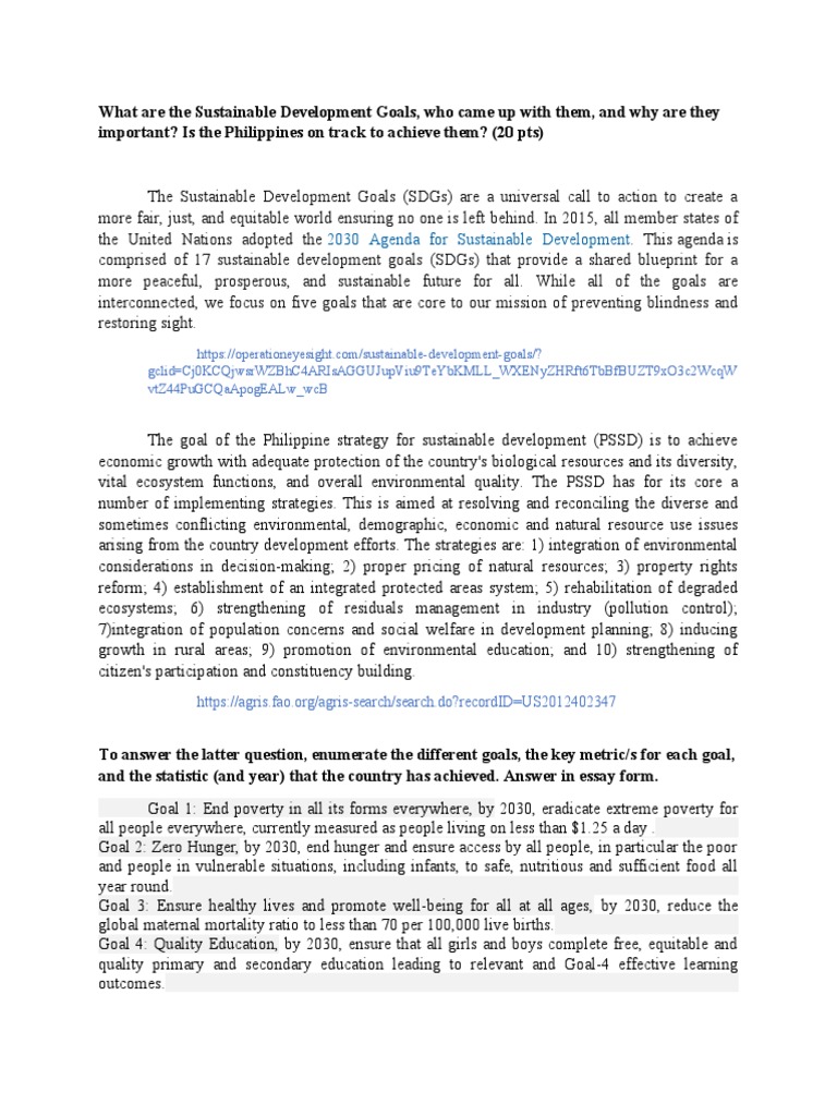 Econ 106 Economic Development - de LEON MARK ALVIN C. | PDF ...