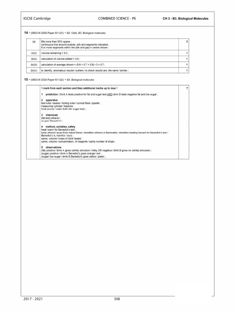 Answer B3 Paper 6 20-21 | PDF