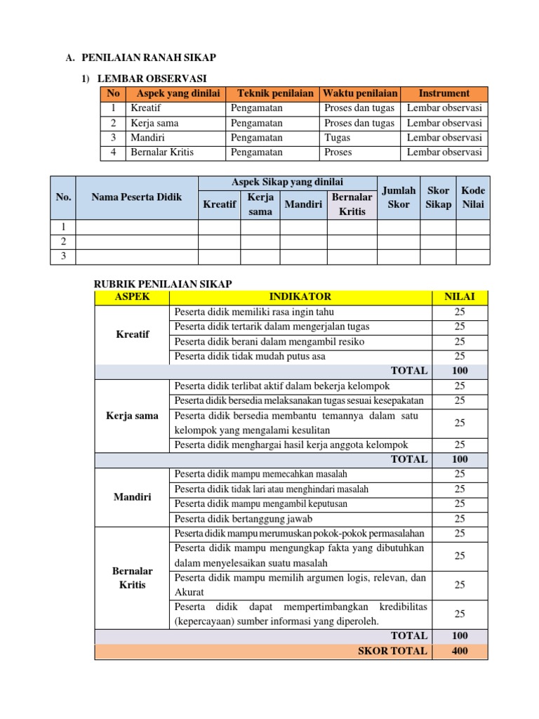 ASESMEN Pert-1 | PDF