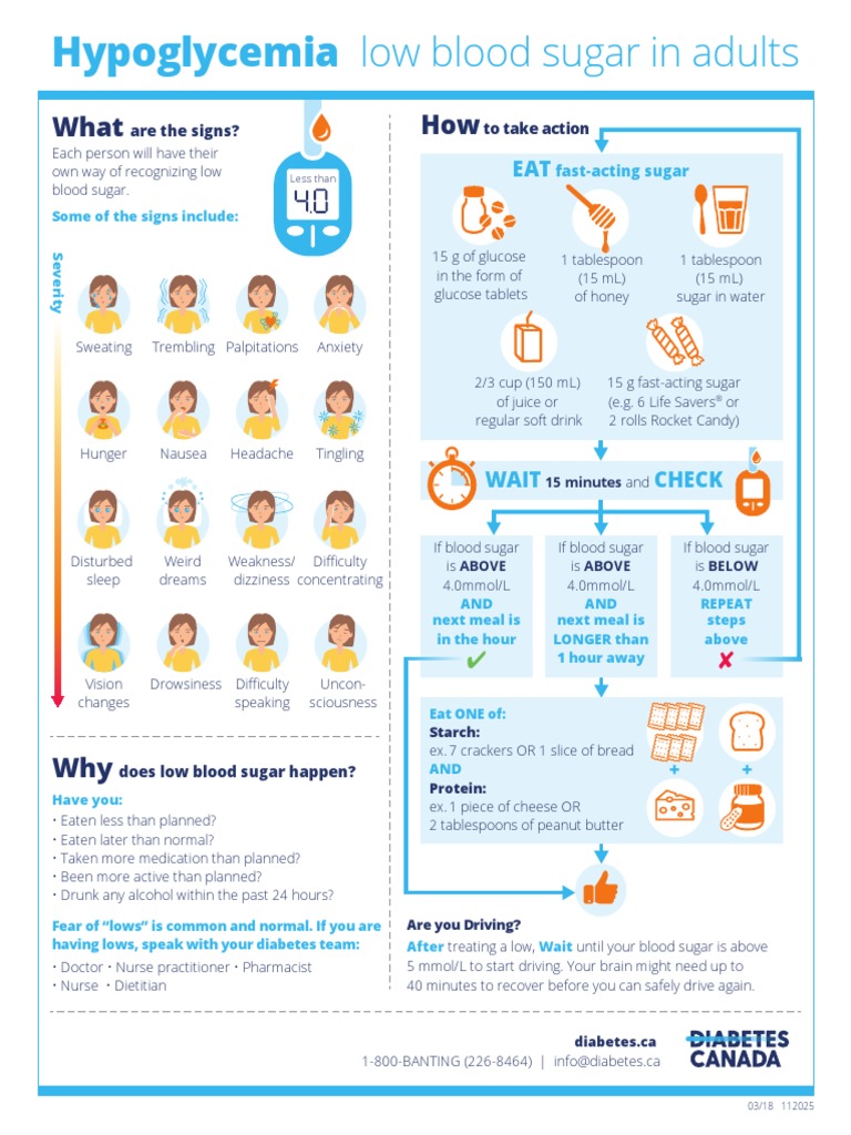 hypoglycemia-low-blood-sugar-in-adults | PDF | Hypoglycemia | Causes Of ...