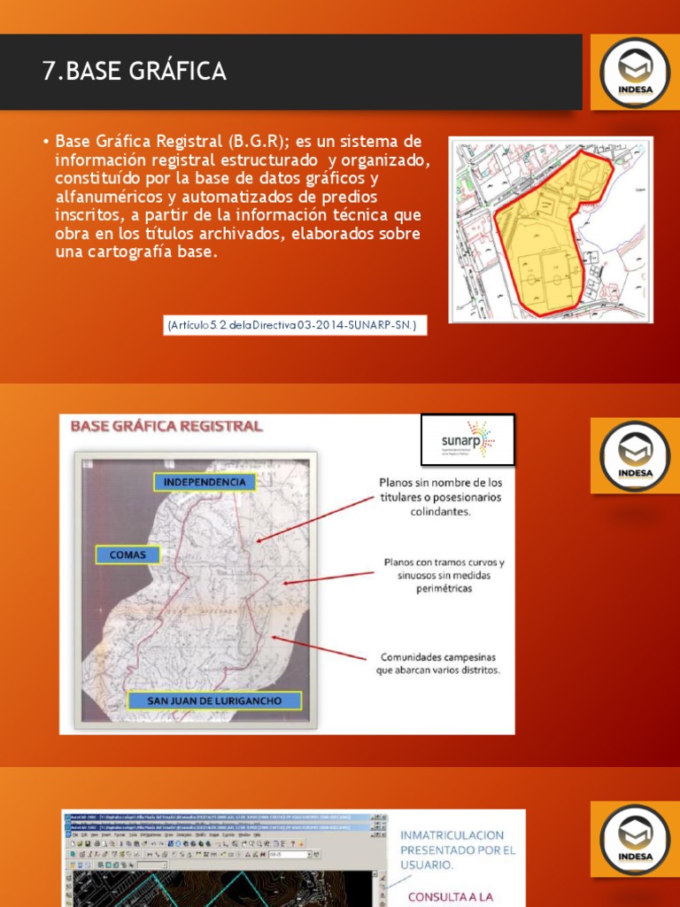 Base Gráfica Registral: Definición y Uso | PDF