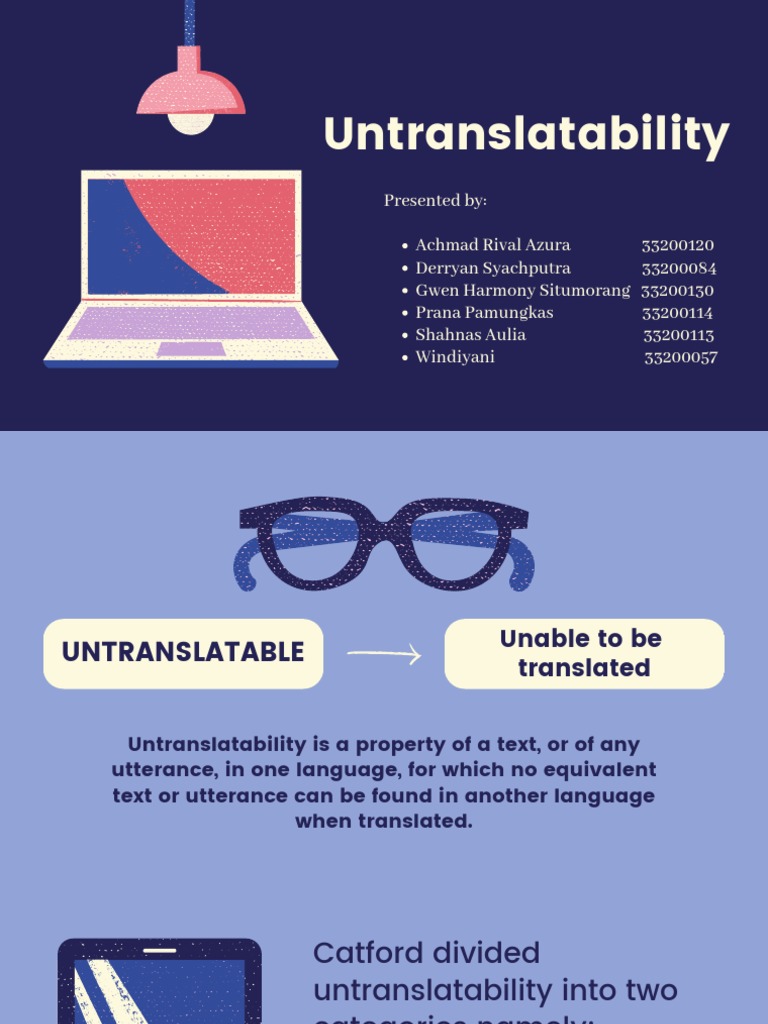Untranslatability | PDF | Linguistics | Word