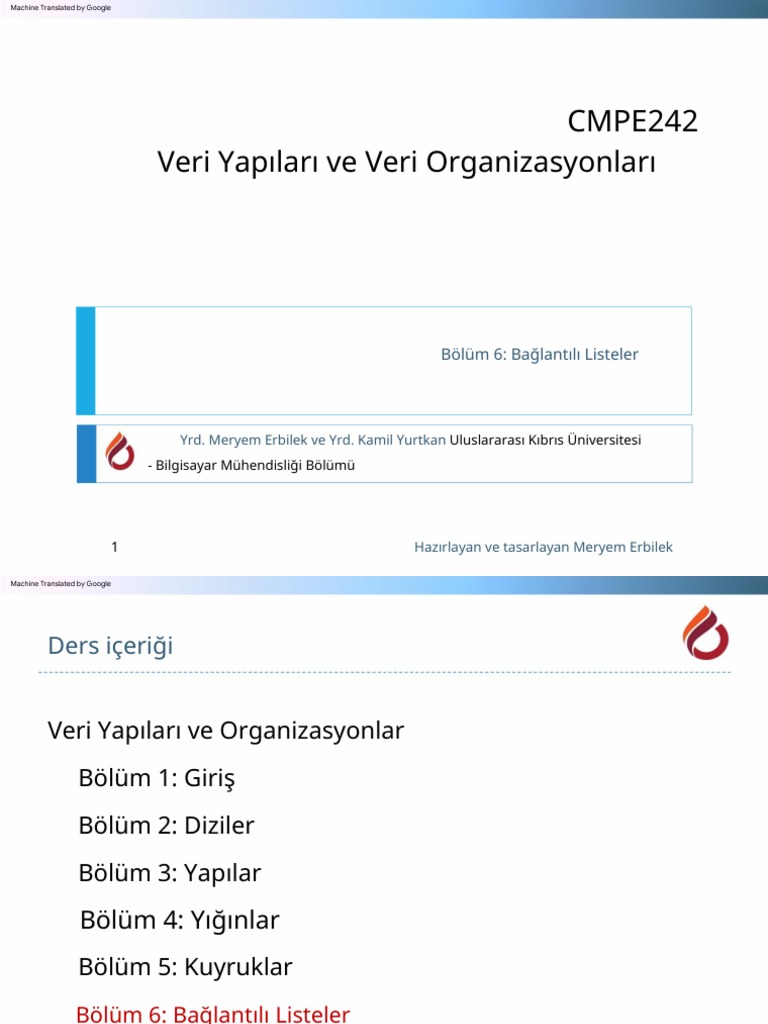 CMPE 242 - Chapter 6 - Linked List | PDF CMPE 242 - Chapter 6 - Linked List | PDF