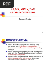 Identifikasi dan Penerapan Model SARIMA | PDF