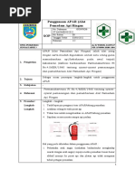 SOP Penggunaan APAR | PDF