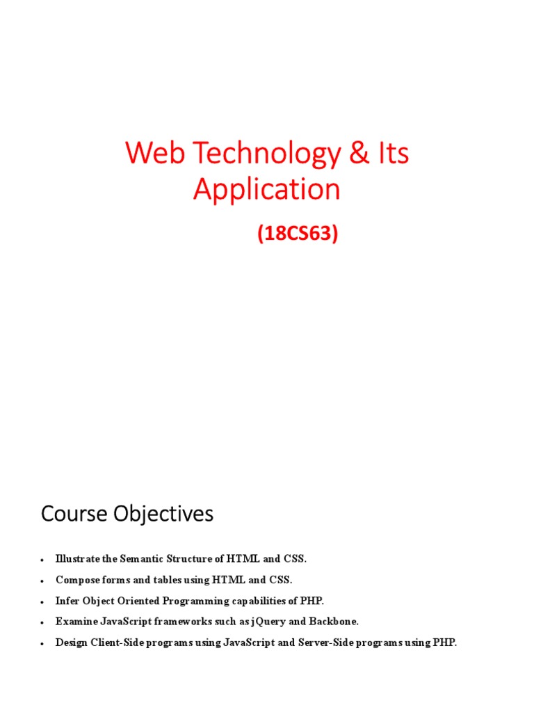 WT M1 - HTML & CSS | PDF | Html | Xhtml WT M1 - HTML & CSS | PDF | Html | Xhtml