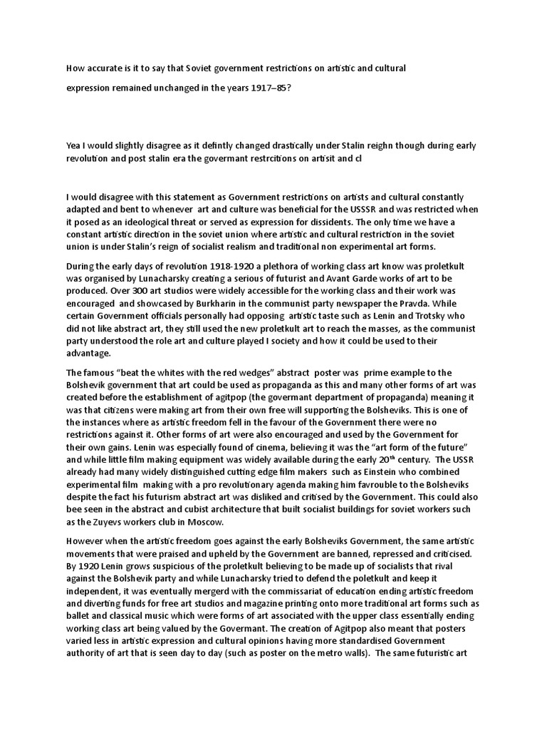 Soviet Art | Download Free PDF | Soviet Union | World Politics