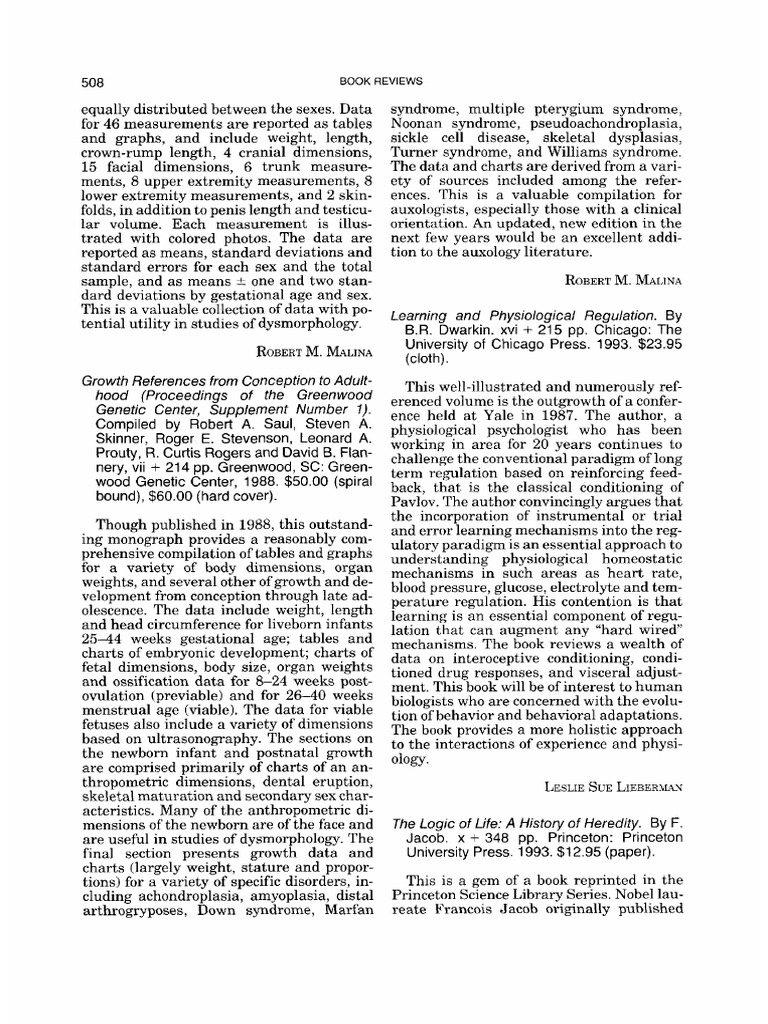 The Logic of Life: A History of Heredity | PDF