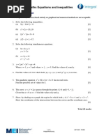 A Level Maths: Moments Assessment Solutions | PDF | Force | Tension ...