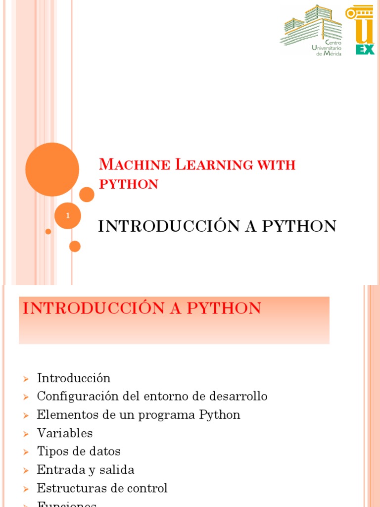 TEMA 1 - Introducción A Python | PDF | Python (lenguaje de programación) | Tipo de datos