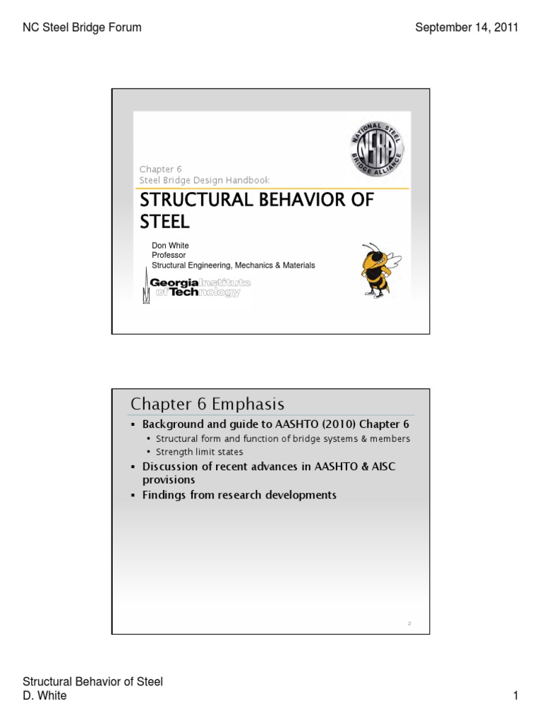 Behavior of Structural Steel | PDF | Buckling | Bending