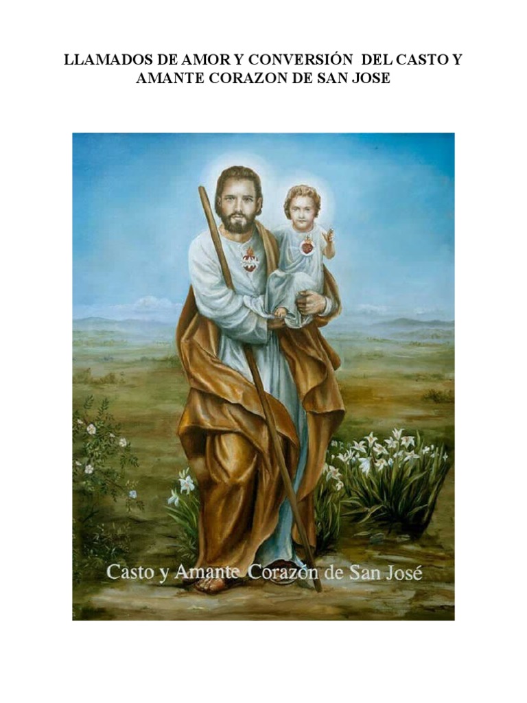 Llamados de Amor y Conversion Del Casto y Amante Corazon de San Jose ...