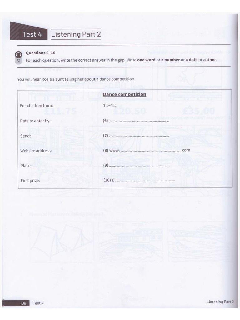 TEST 4 Listening | PDF