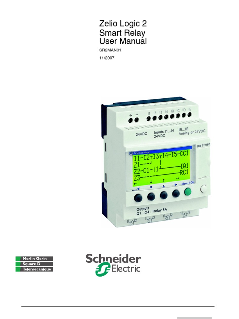 Manual Zelio | PDF | Parameter (Computer Programming) | Relay