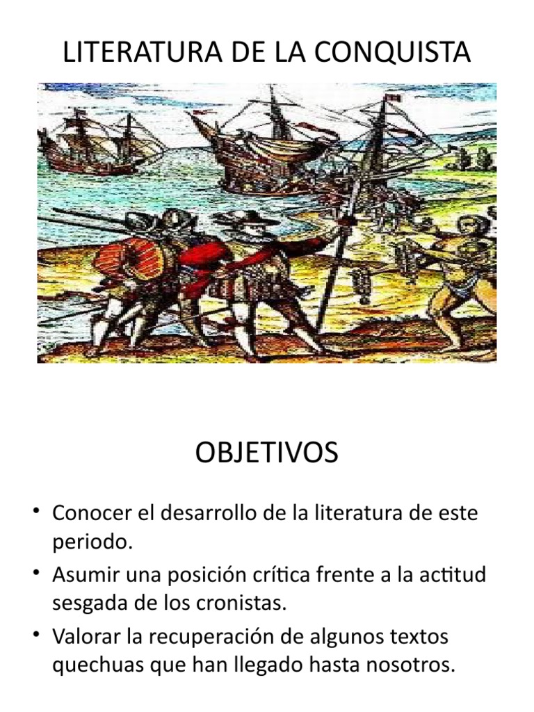 Literatura de La Conquista | PDF | Clásicos