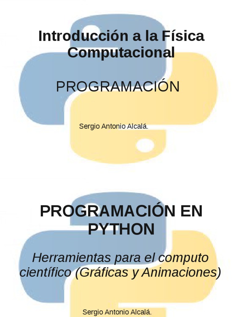 14 Python Graficas Animaciones Pdf Python Lenguaje De Programación