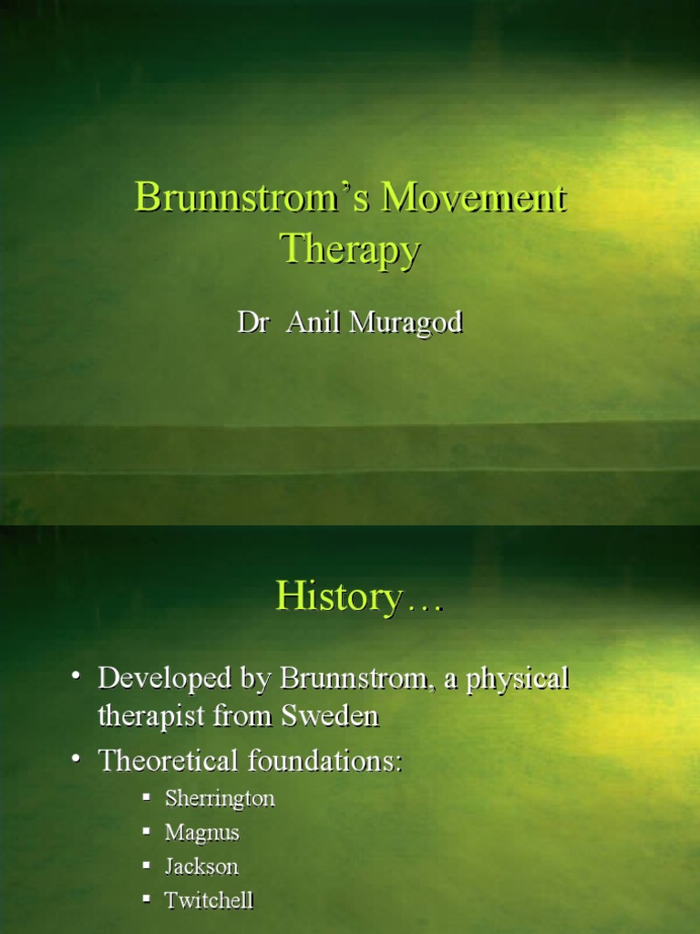Brunnstrom Approach | PDF | Anatomical Terms Of Motion | Human Leg