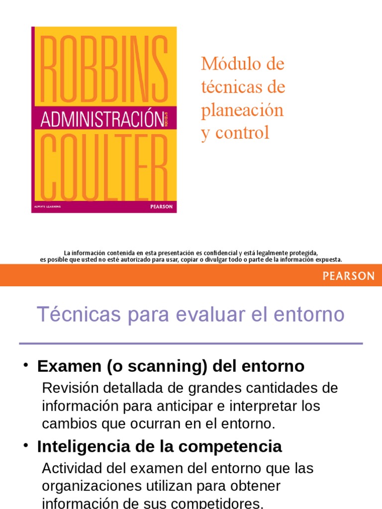 Capítulo 10a PP Robbins 12 Módulo de Técnicas de Planeacion y Control | PDF | Programación ...