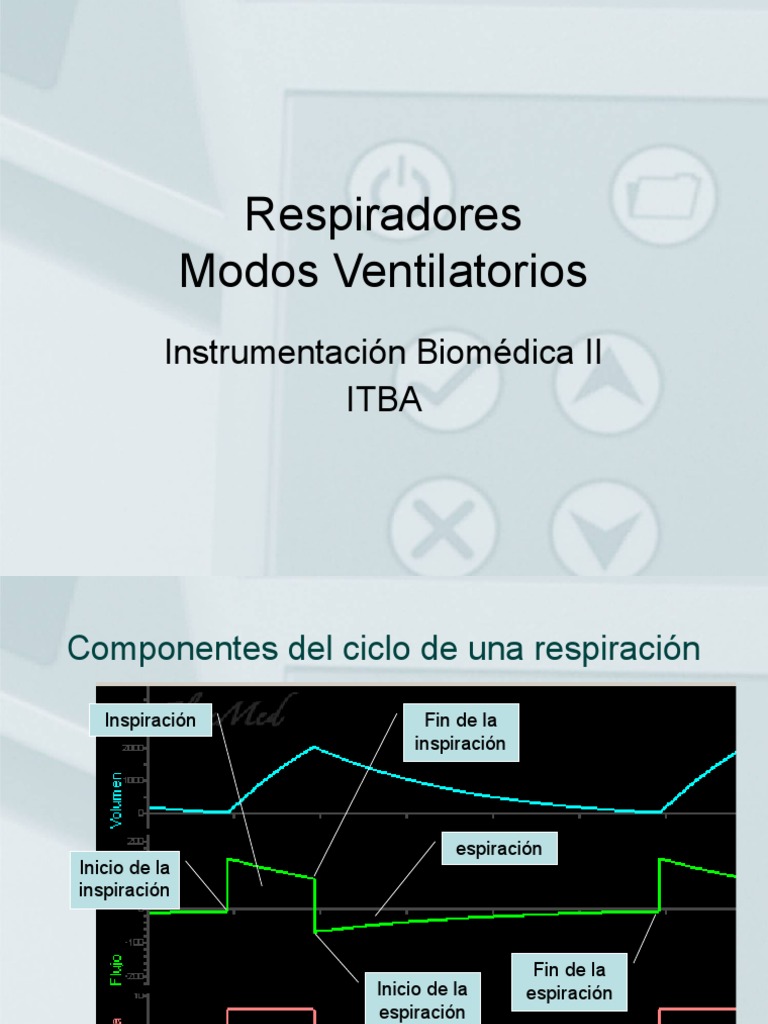 Modos Ventilatorios y Análisis | PDF | Anatomía | Sistema respiratorio