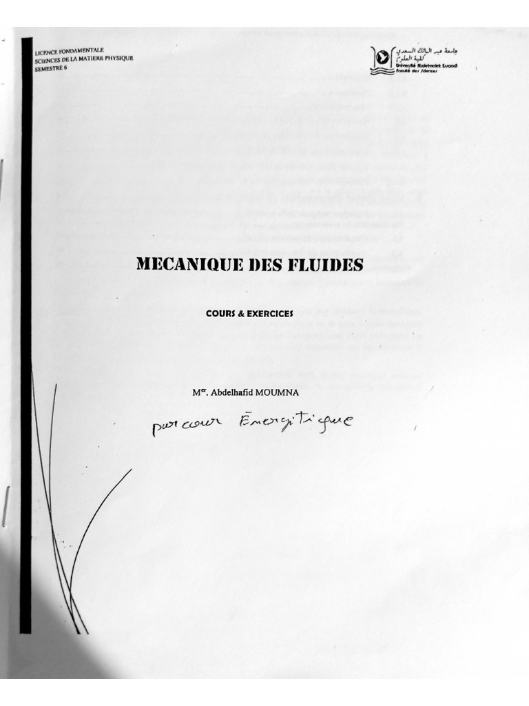 Mec. Fluid CH1- CH2 | PDF