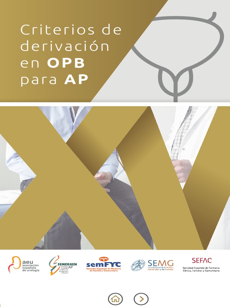 Crietrios Derivacion en OBP para AP | PDF | Vejiga urinaria | Antígeno específico de la próstata