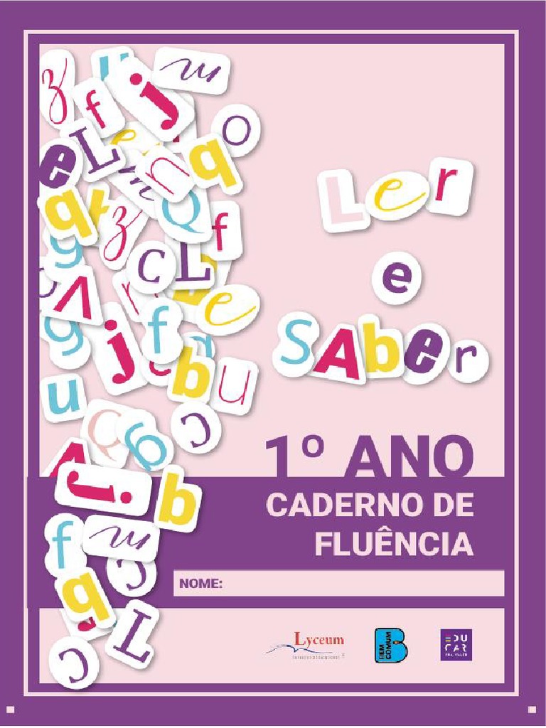 1 Ano Caderno de Fluência 2023 | PDF