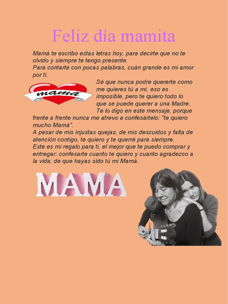 Feliz Dia de La Madre | PDF