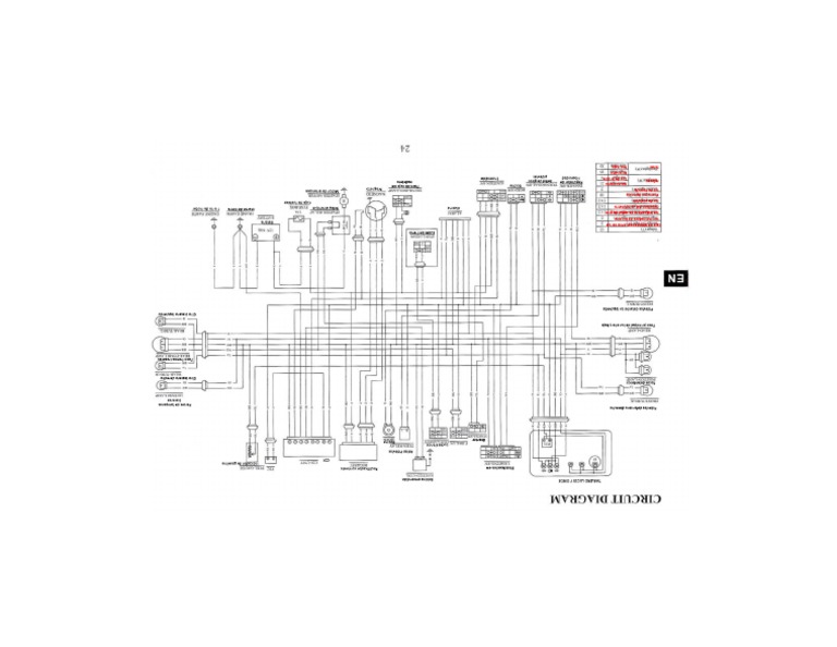 Diagrama Suzuki AN 125 Scooter PDF | PDF