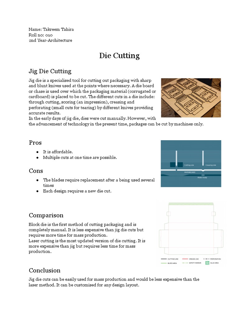Die Cutting Report | PDF