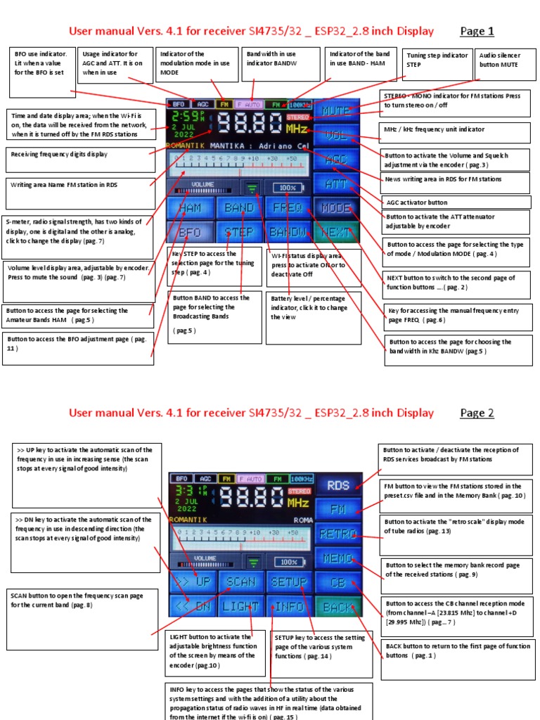 Manual ENG | PDF | Frequency Modulation | Radio